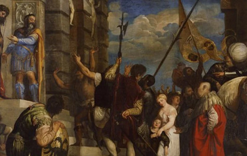 Під знаменитою картиною Тиціана Ecce Homo знайшли портрет невідомого ...